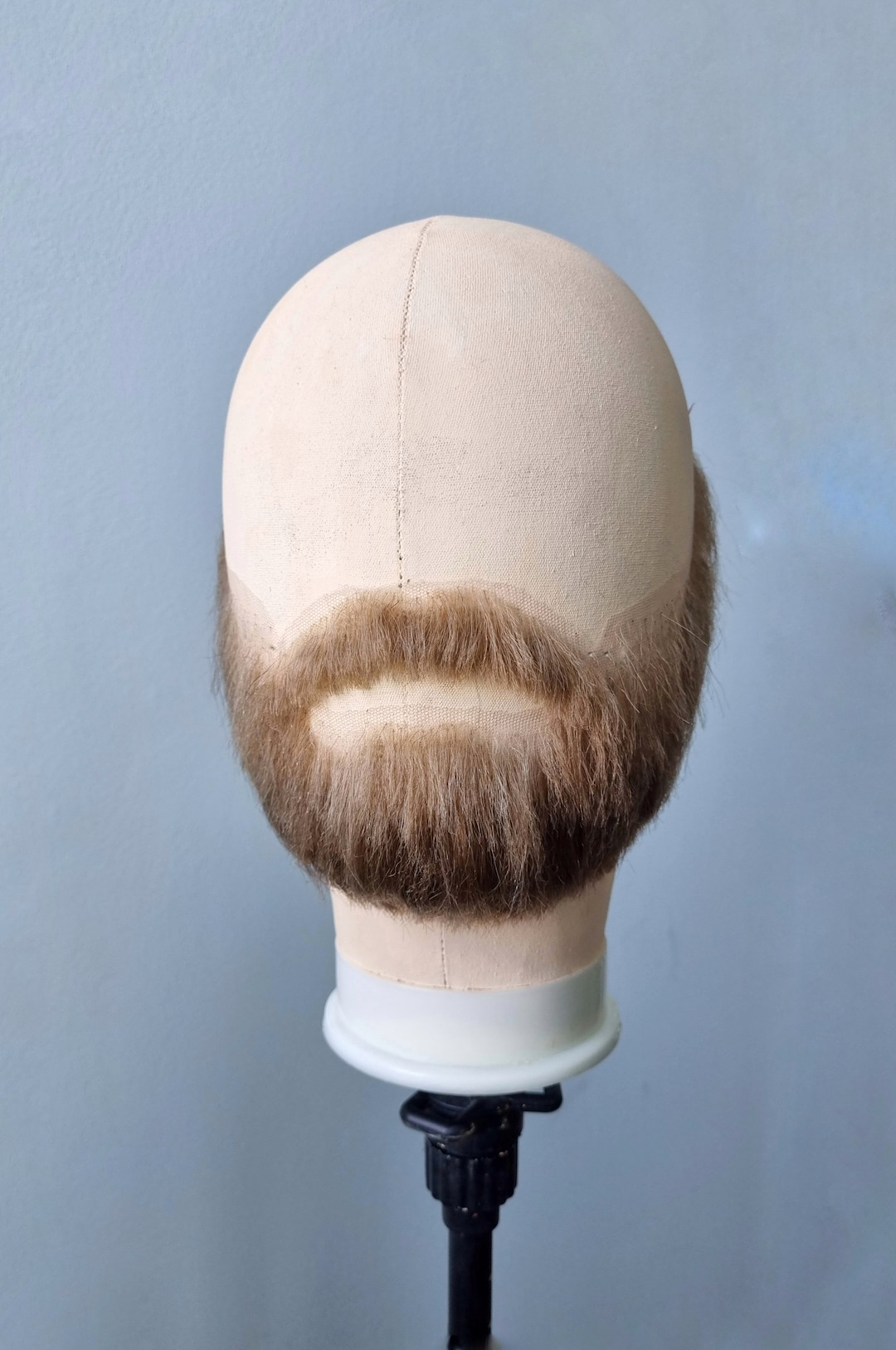 In Stock Fake Beard and Mustache, Handmade on Lace for Cosplay Obi Wan ...
