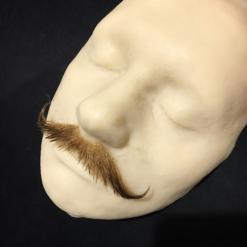 Realistic Redhead Fake Mustache gentleman - Etsy