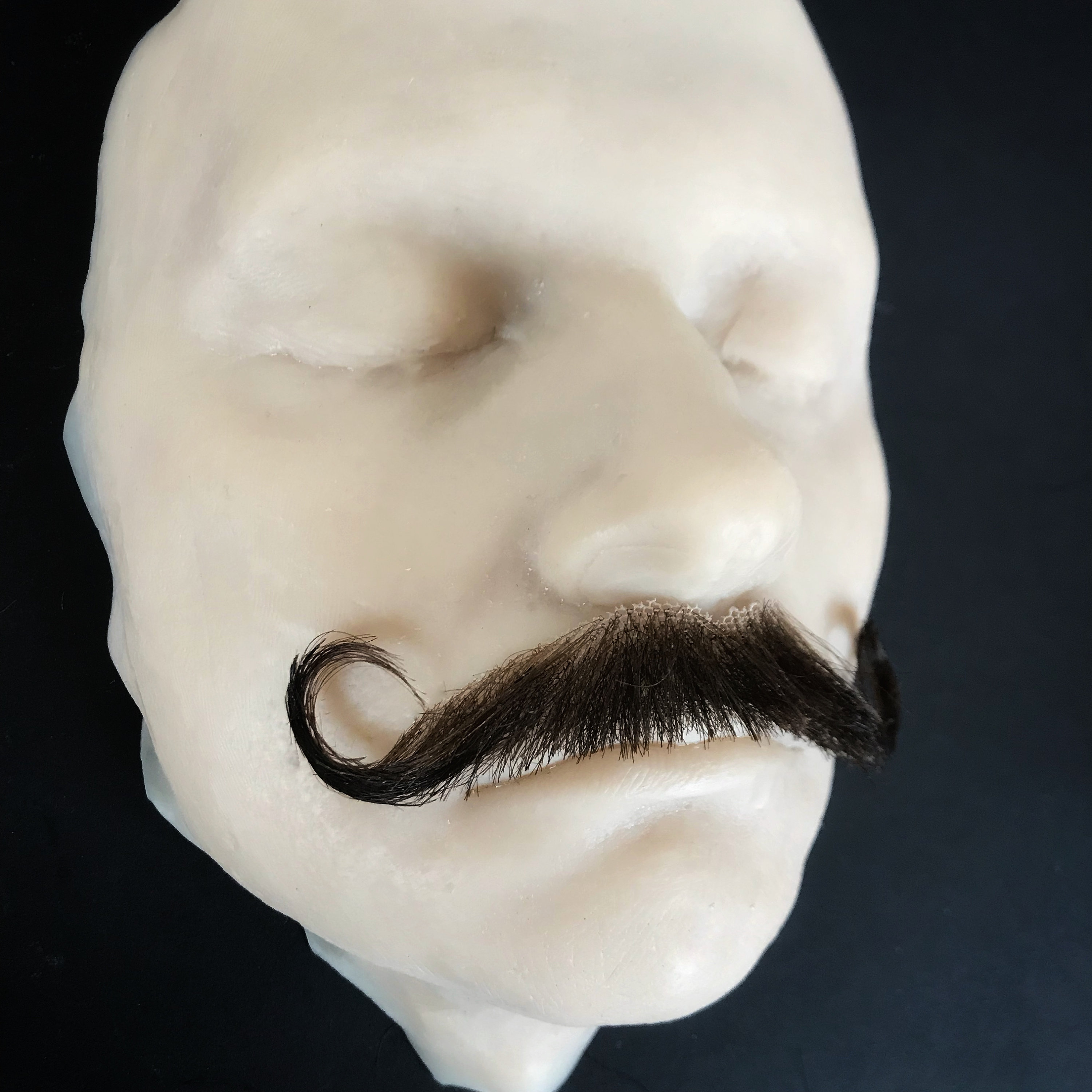 Realistic Fake Mustache on Lace | Etsy