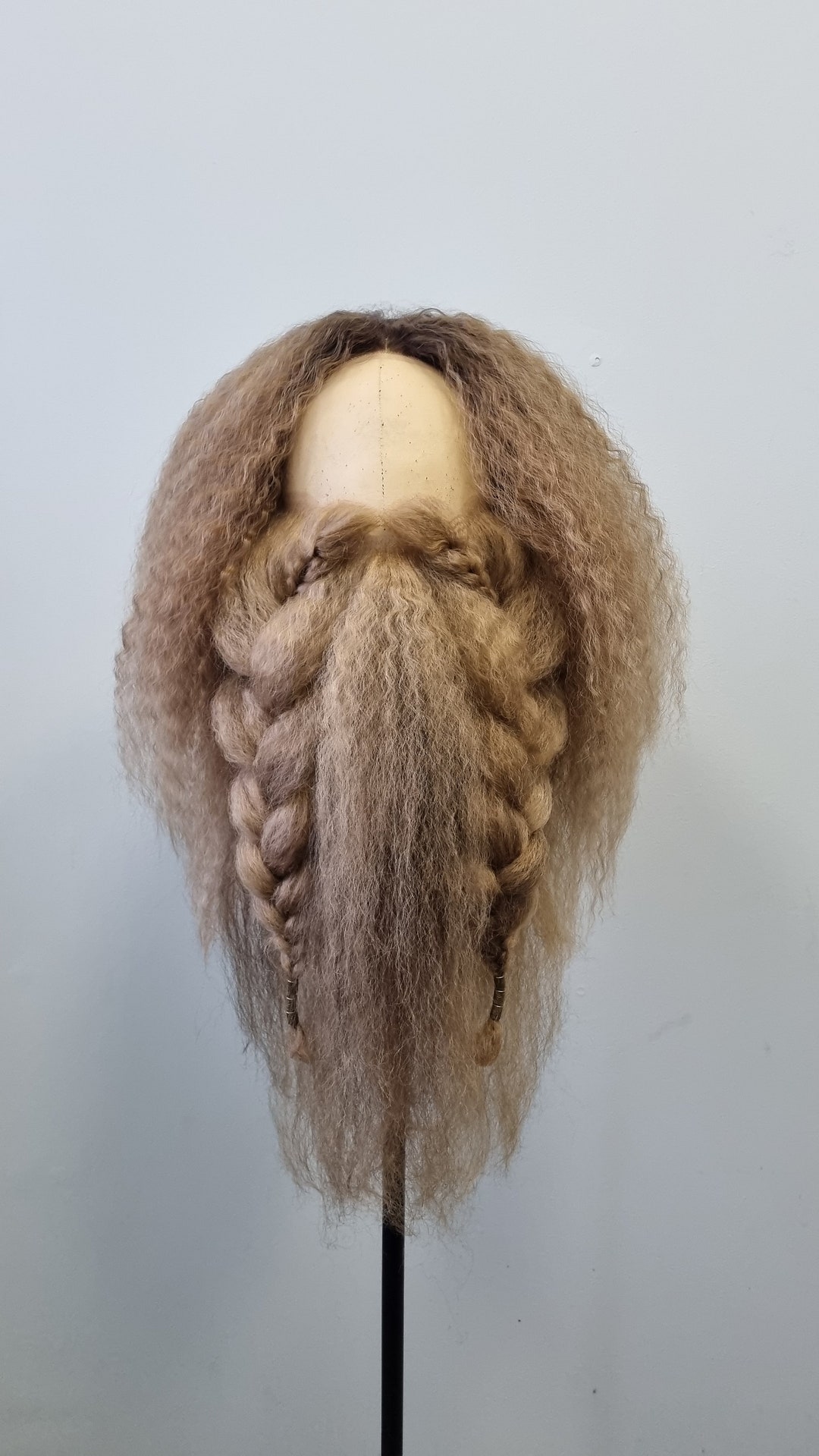 In Stock Set of Wig, Fake Beard/ Fake Mustache/ for Gnome Cosplay - Etsy