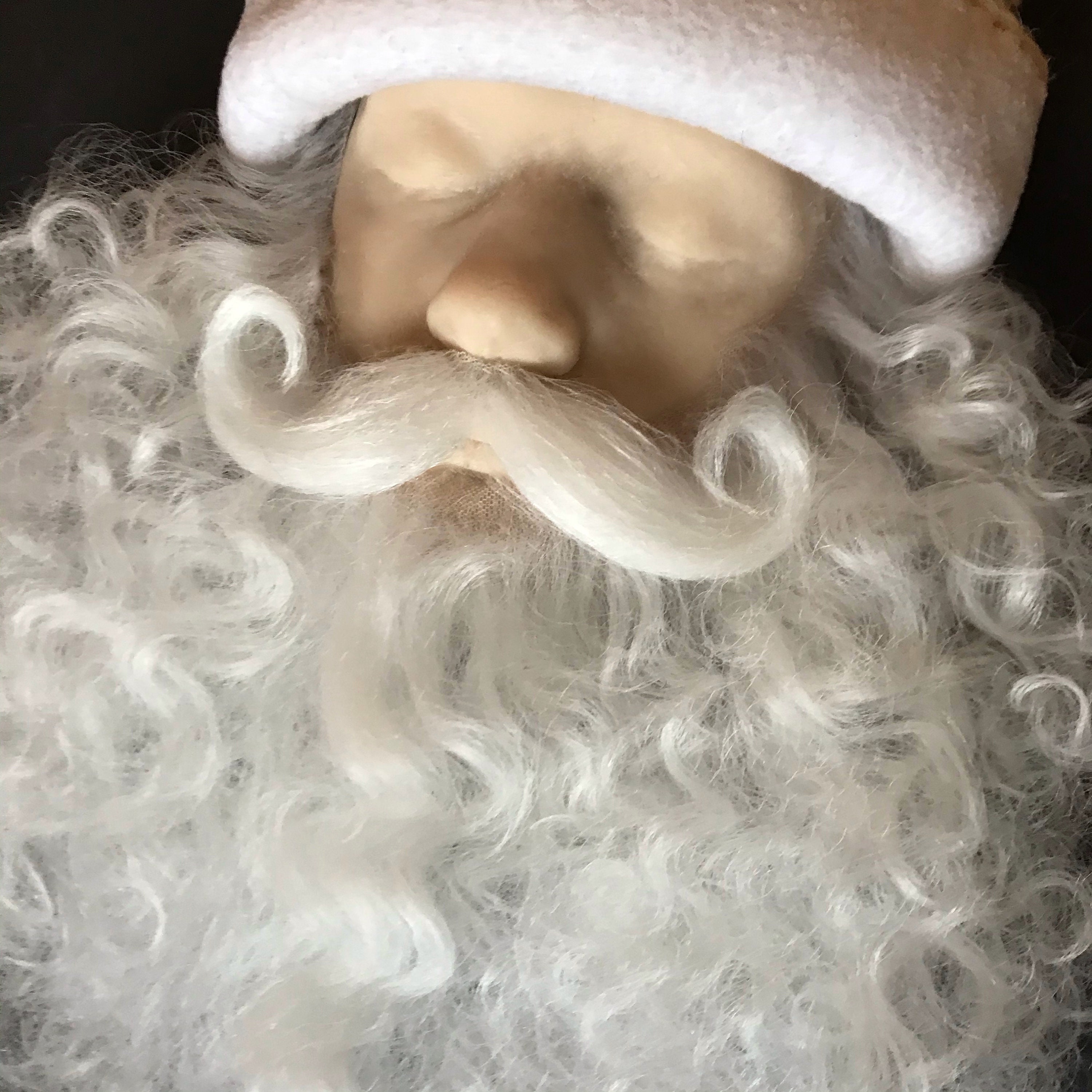 Santas Fake Beard and Mustache - Etsy