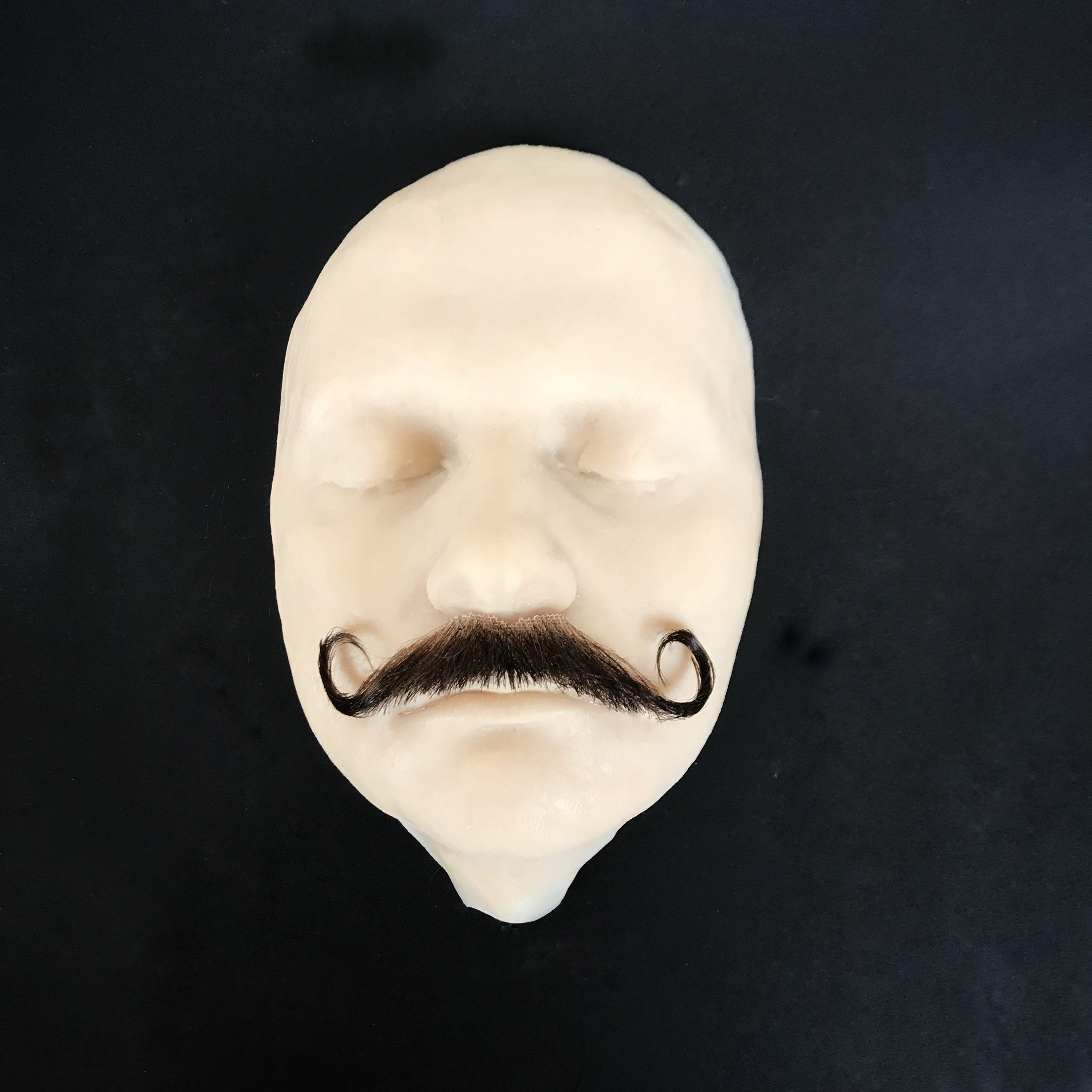 Realistic Fake Mustache on Lace | Etsy