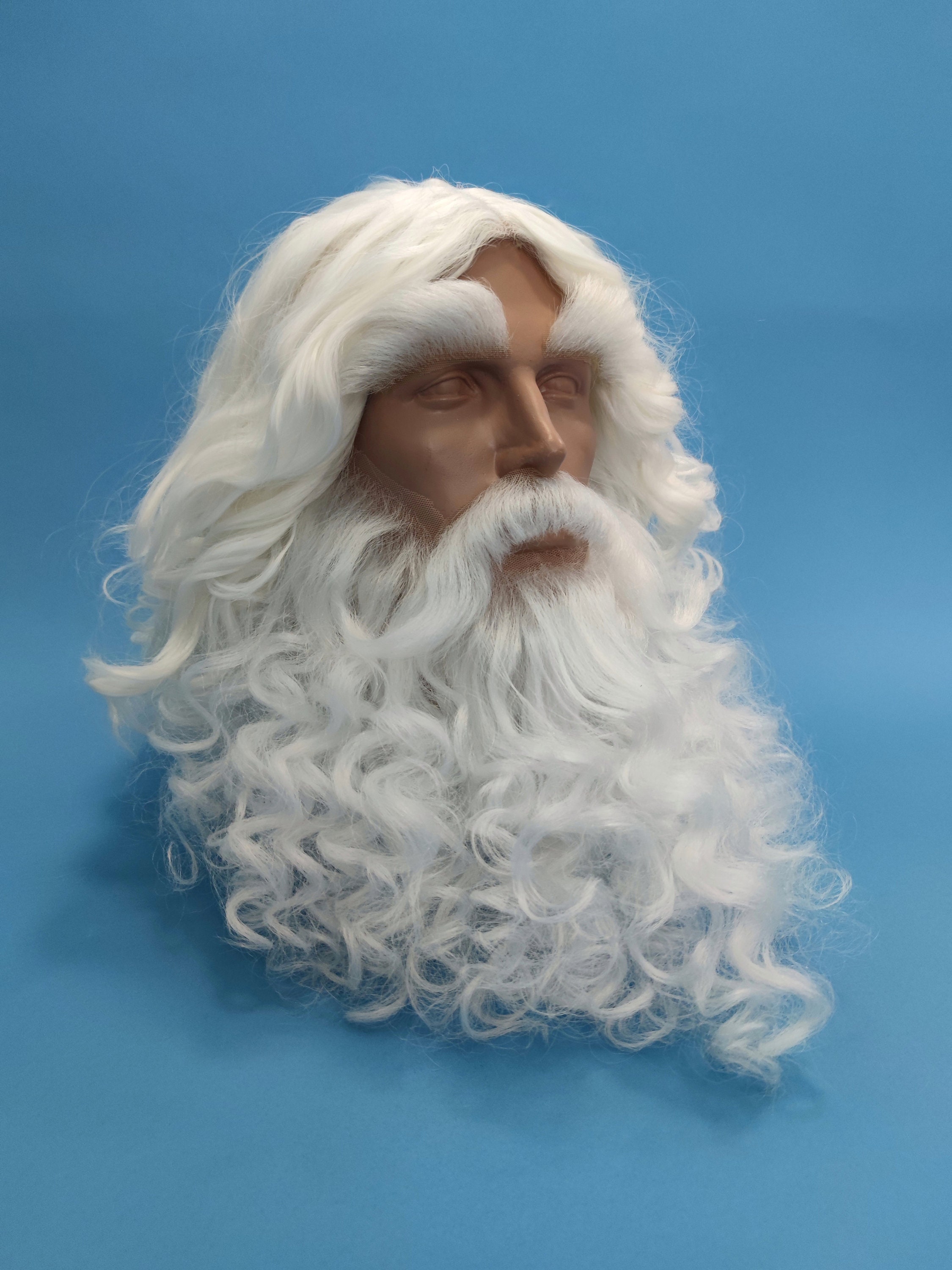 Pre-order. Set of Wig, Fake Beard, Fake Mustache and Eyebrows - Etsy