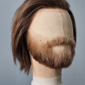 Set of Fake Beard and Mustache for Obi - Etsy