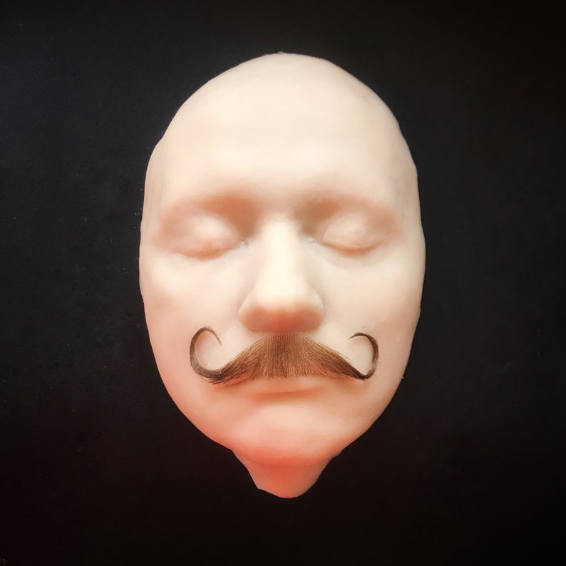 Realistic Redhead False Mustache poirot - Etsy