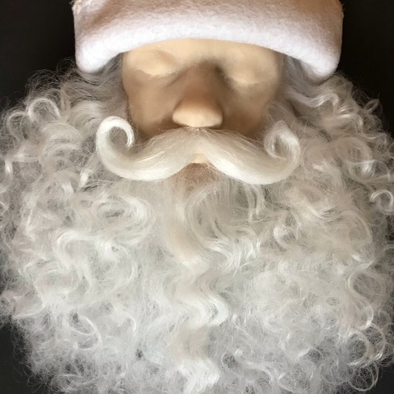 Santas Fake Beard and Mustache - Etsy