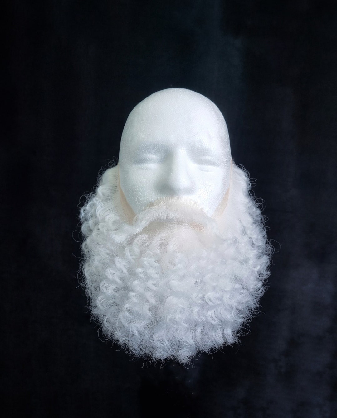 Santas Fake Beard Medium Size, in Stock - Etsy