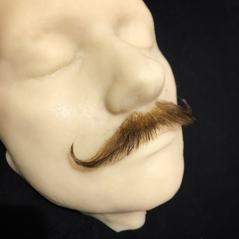 Realistic Redhead Fake Mustache gentleman - Etsy