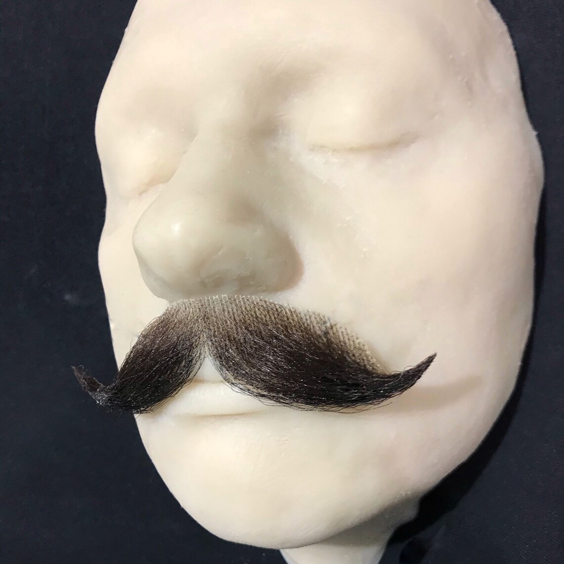 Realistic fake mustache Gentleman | Etsy