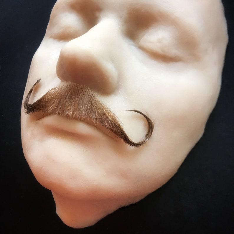 Realistic Redhead False Mustache poirot - Etsy