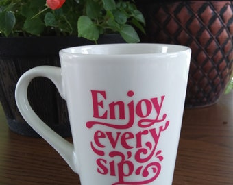 Enjoy Every Sip - Etsy