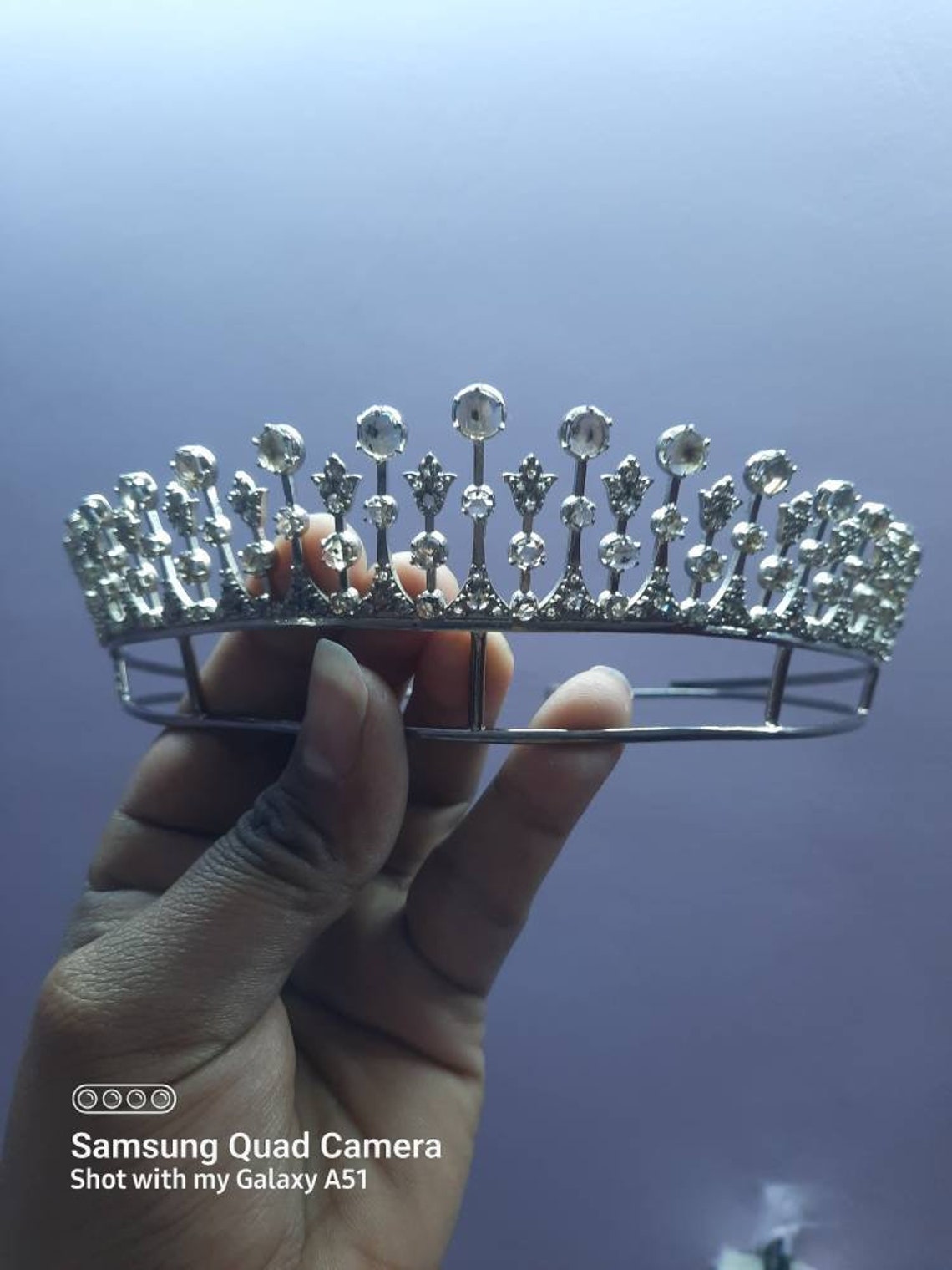 925 Sterling Silver Tiara Crown - Etsy