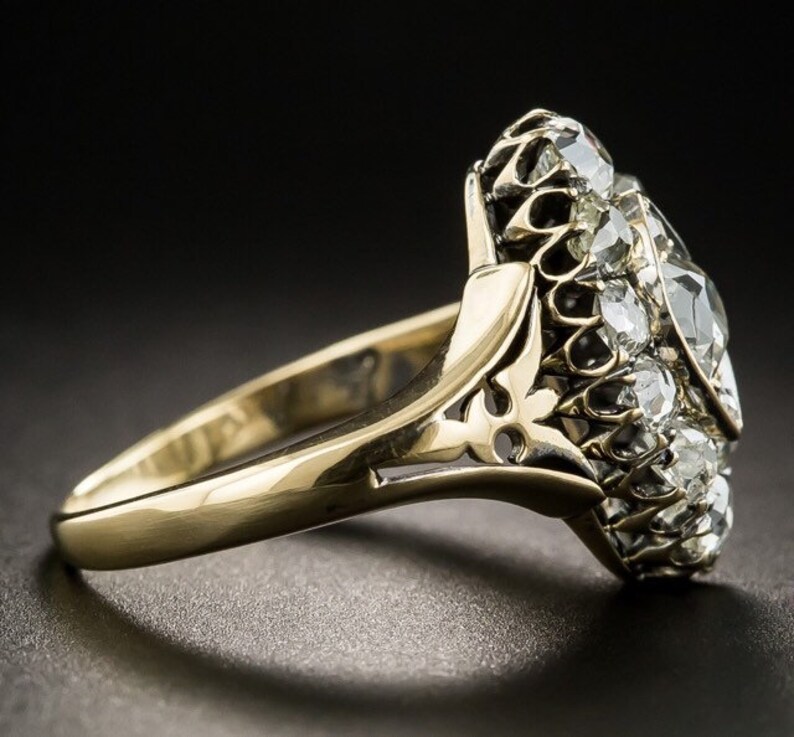 925 Sterling Silver Engagement Ring - Etsy
