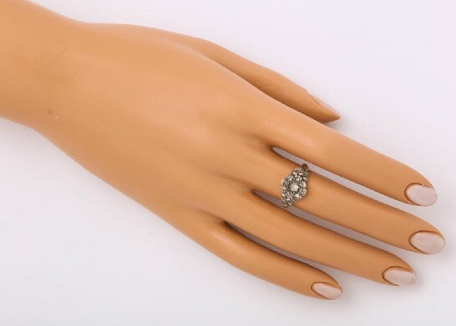 925 Sterling Silver Engagement Ring - Etsy