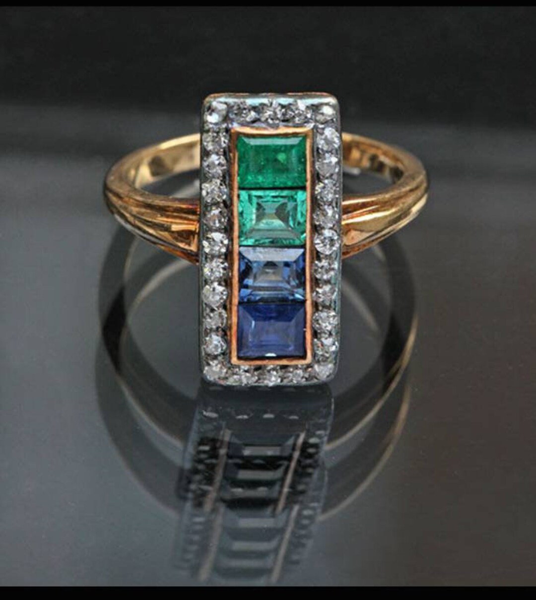 925 Sterling Silver, Diamond Ring - Etsy