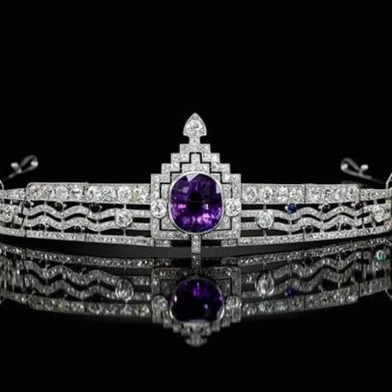 Amethyst Crown - Etsy