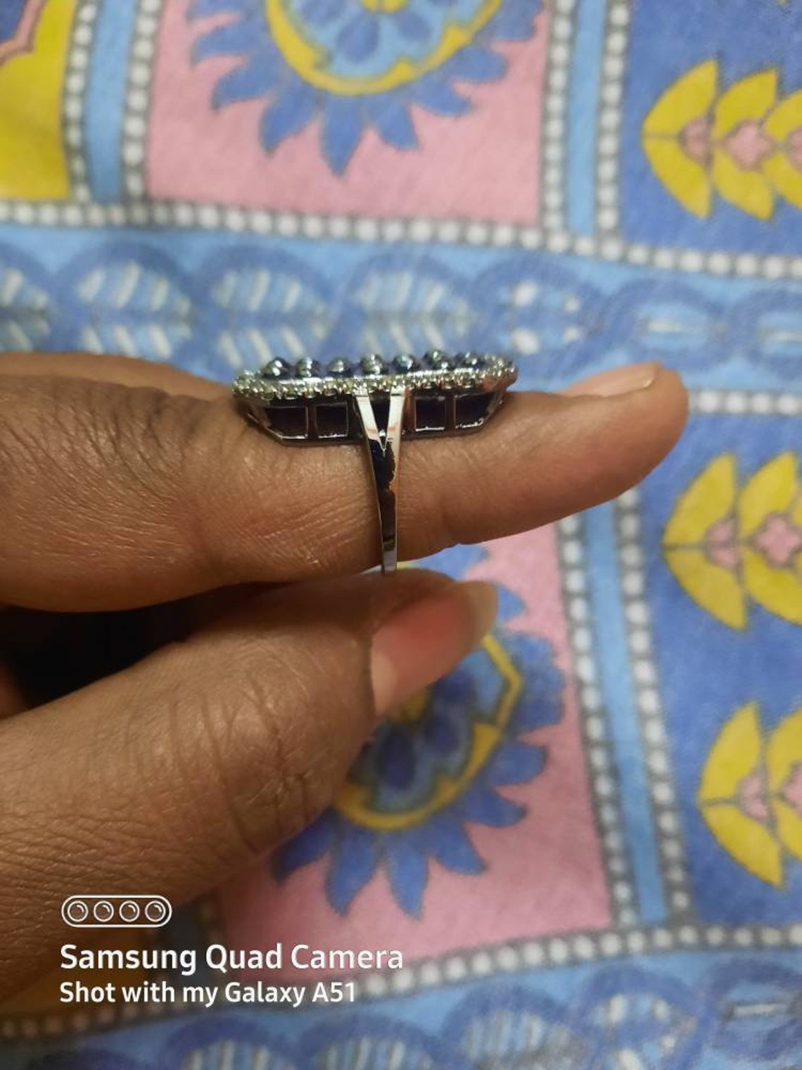 925 Sterling Silver Diamond Ring - Etsy