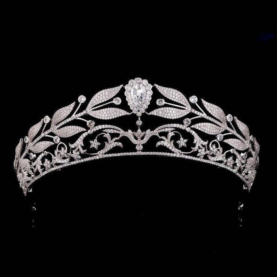 925 Sterling Silver Tiara Crown - Etsy