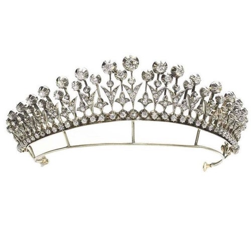 925 Sterling Silver Tiara Crown - Etsy