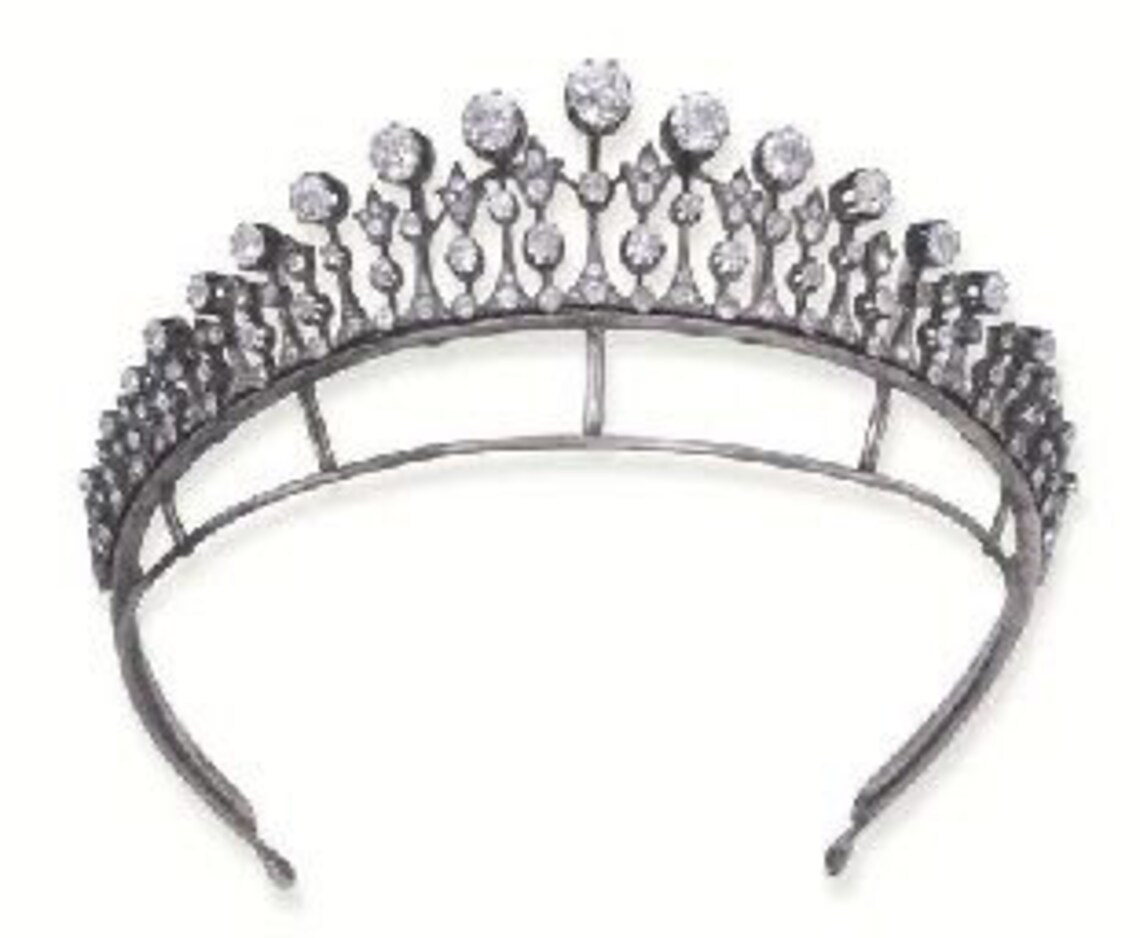 925 Sterling Silver Tiara Crown - Etsy