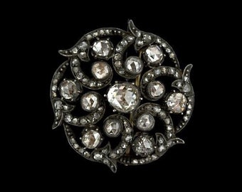 925 Sterling Silver Antique Brooch & Pendent - Etsy