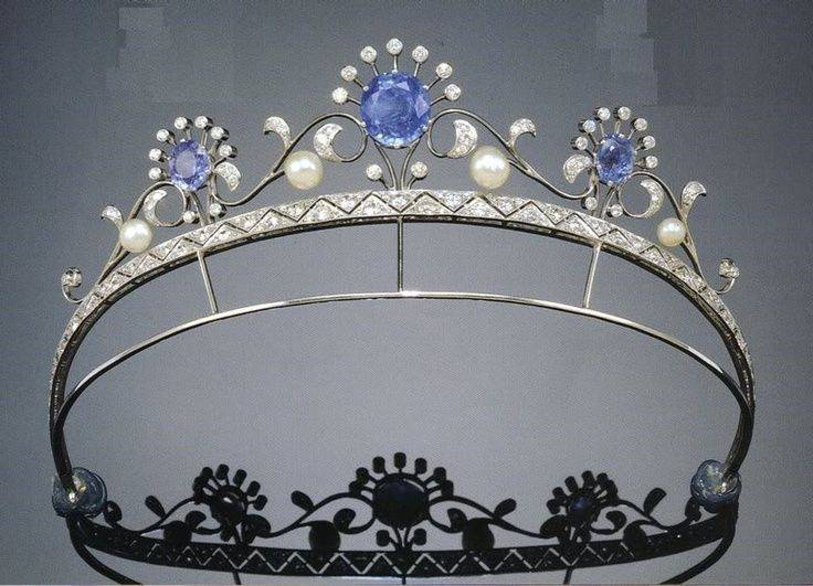 925 Sterling Silver Tiara Crown - Etsy