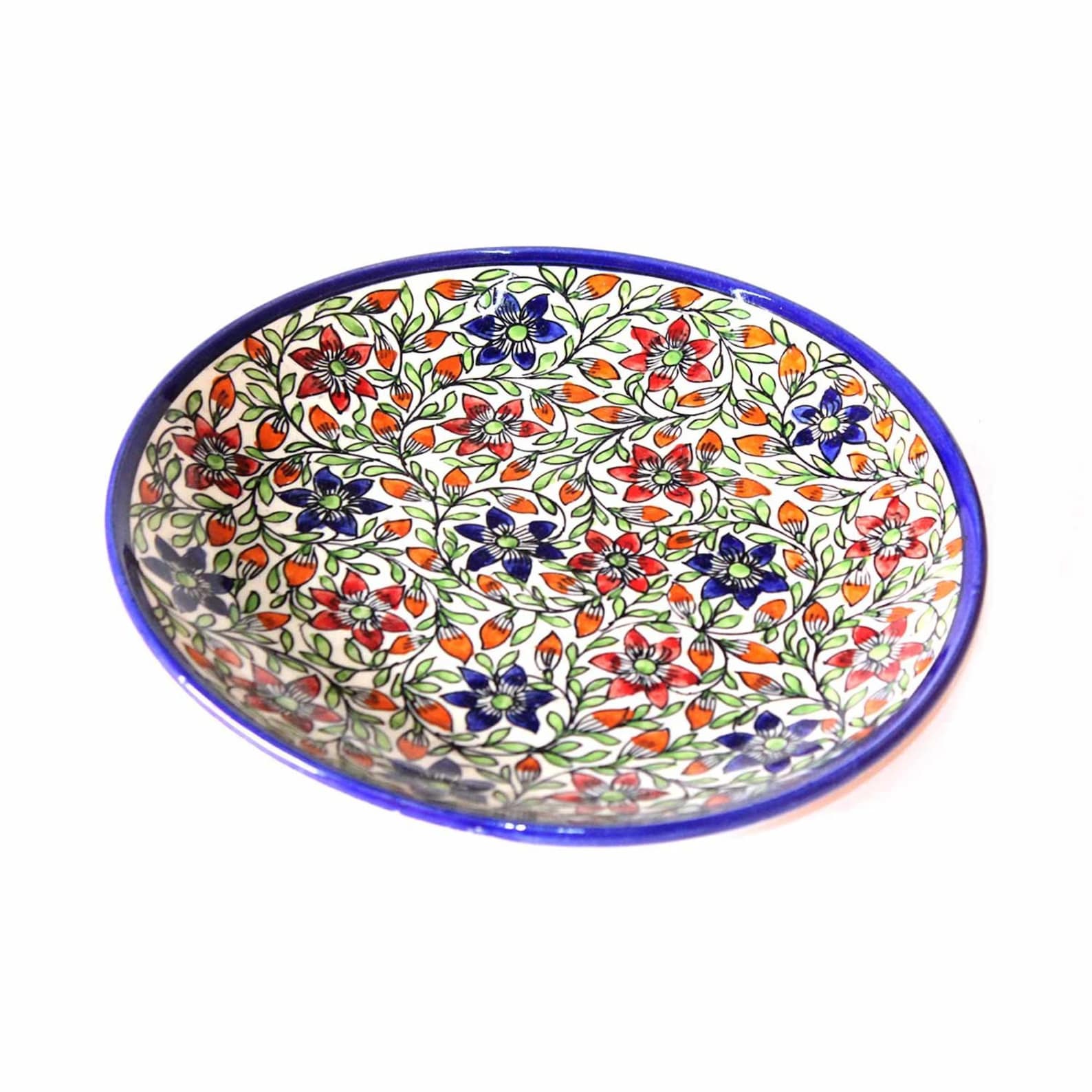 India Meets India Ceramic Dinner Plate Dessert Plate Service Plate ...