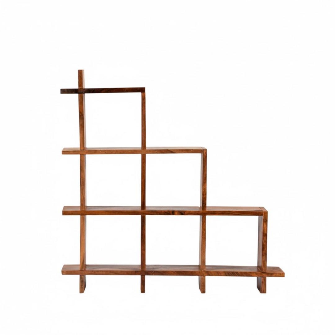 Handcrafted Stepped Wooden Miniature Display Shelf - Etsy