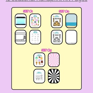 Build-a-summer Craft Bundle – Cut and Paste Activity Set for Kids ...