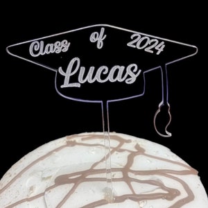 Personalized Graduation Cake Topper Graduation Party Cake Topper Unique ...