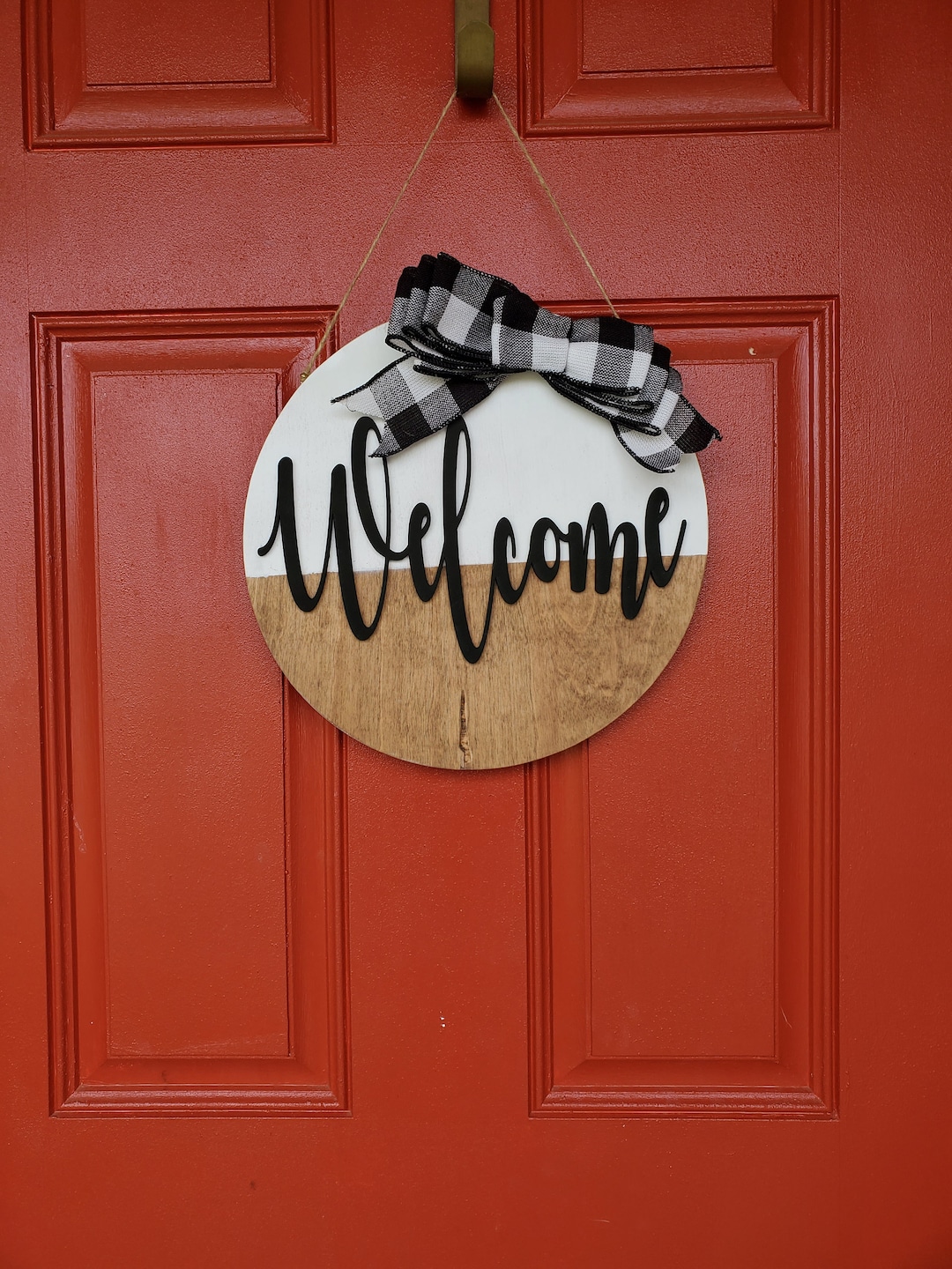 Front Door Decor, Welcome Sign, Welcome Front Door Sign, Farmhouse Door ...
