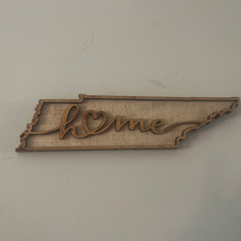 Home State Sign - Etsy