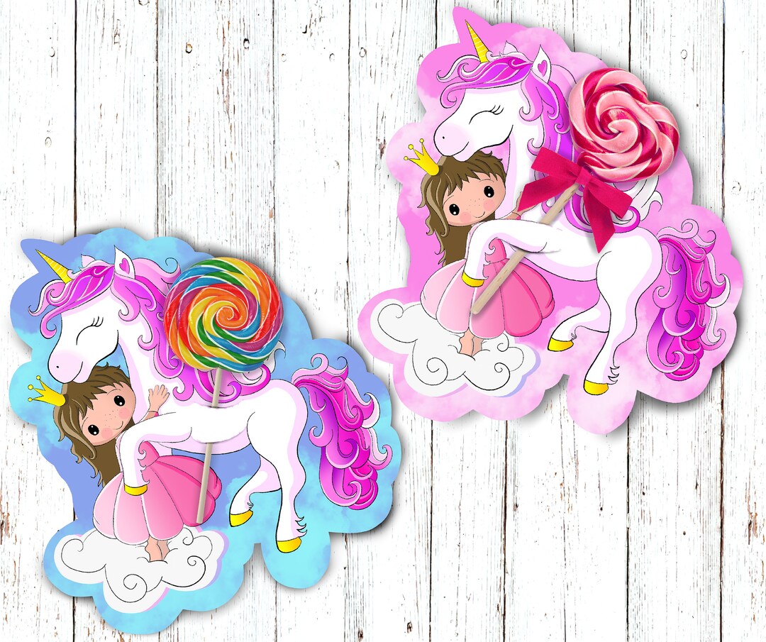 Unicorn Valentine Printable, Rainbow Unicorn Treat Hugger Printable for ...