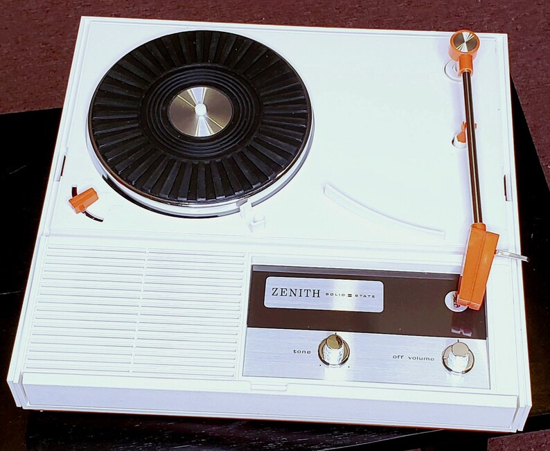 Portable Phonograph Record Player Zenith 1973 E505 NOS New-old-stock - Etsy