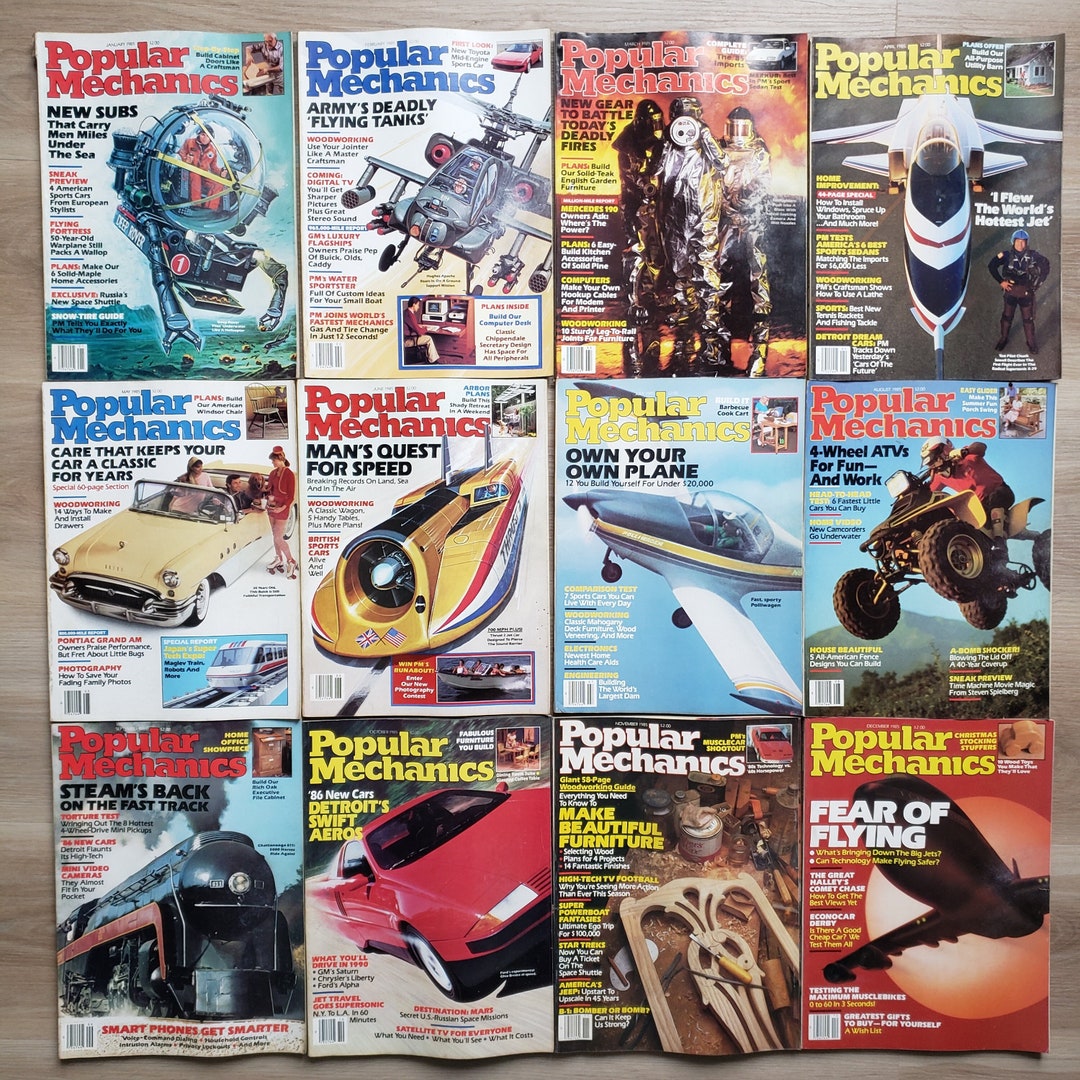 Popular Mechanics 1985 Vintage Magazines - Etsy