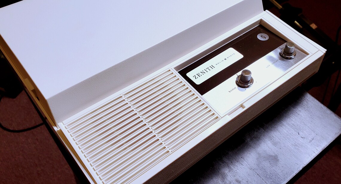 Portable Phonograph Record Player Zenith 1973 E505 NOS - Etsy