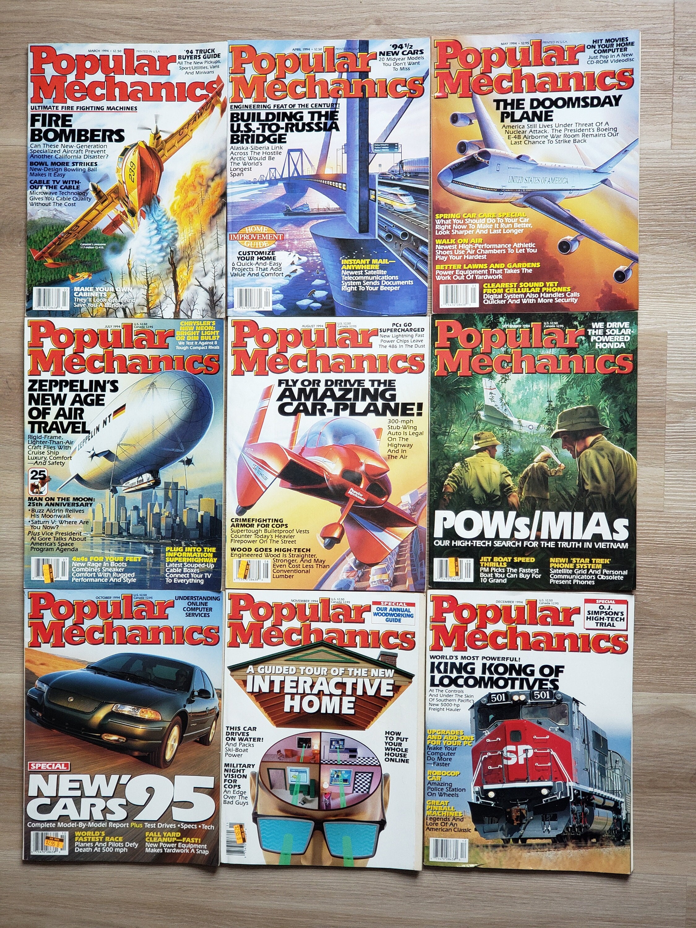 Popular Mechanics 1994 Vintage Magazines - Etsy