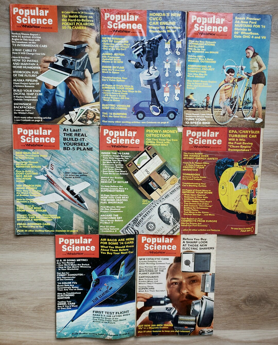 Popular Science Magazines 1973 Vintage - Etsy