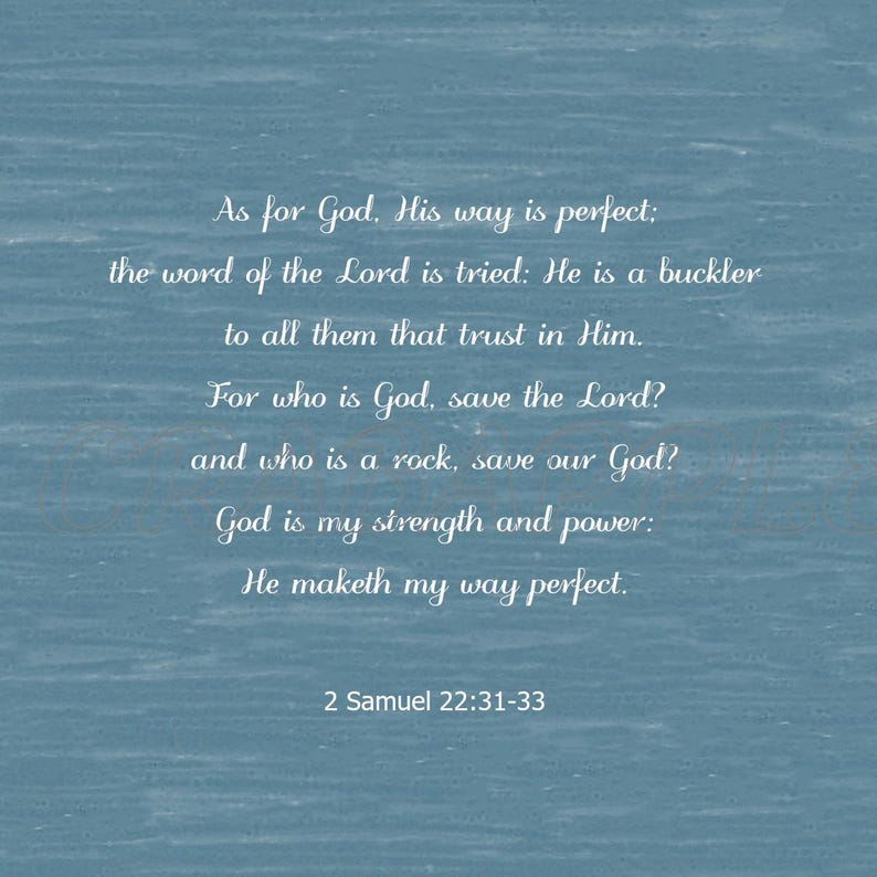 God’s Protection – Scripture Printables, Christian Bible Verses Bundle ...