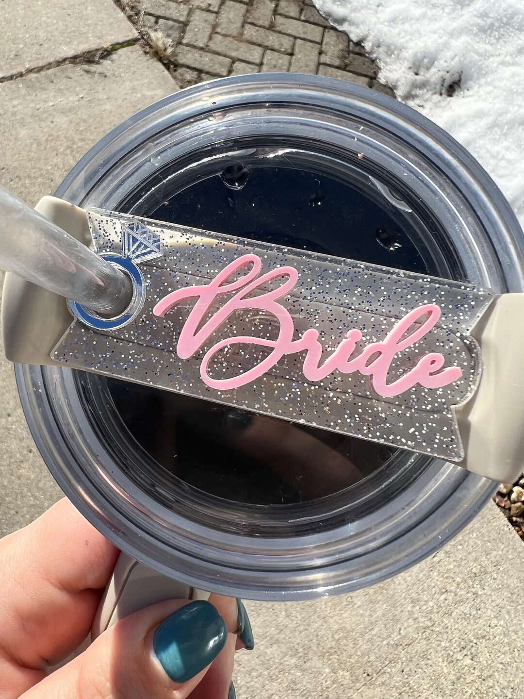 Bride Wifey or Bridal Party Stanley Cup Toppers - Etsy