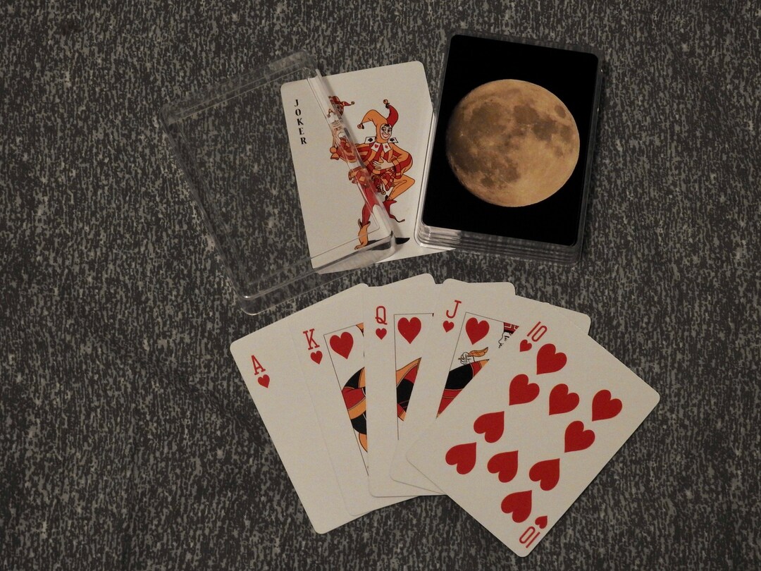 Full Moon Playing Cards - Etsy