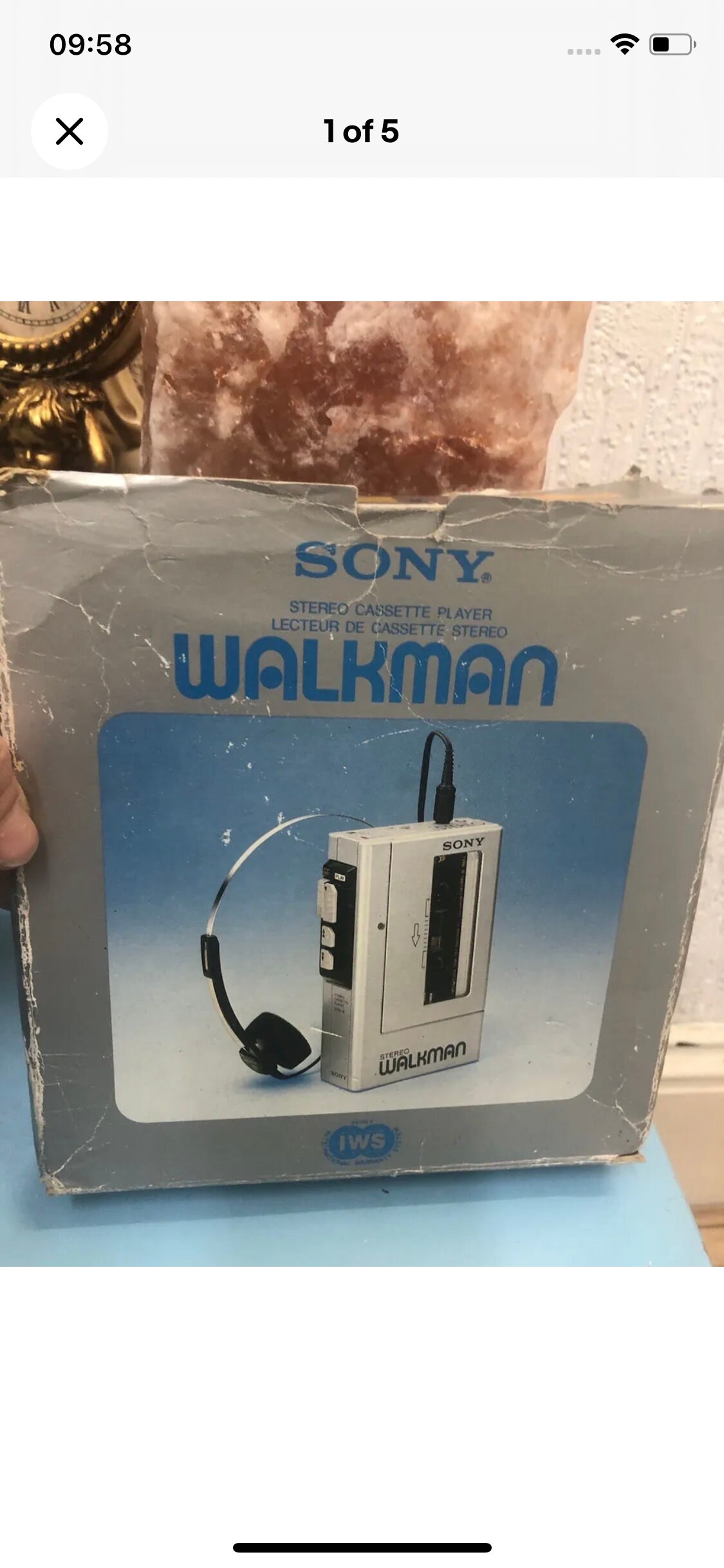 Walkman Wm-4 Vintage Stereo Cassette Player - Etsy