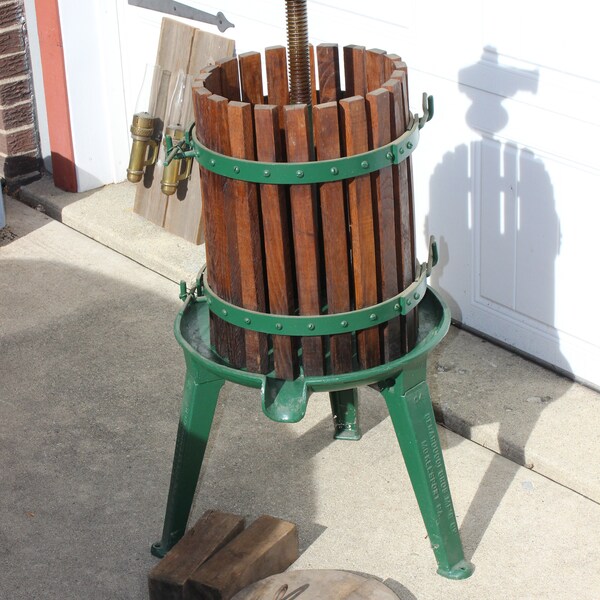 Antique Cider Press - Etsy