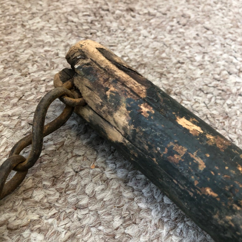 Primitive Handcrafted Shoulder Yoke With Bucket Hooks 44.5 Inches Long ...