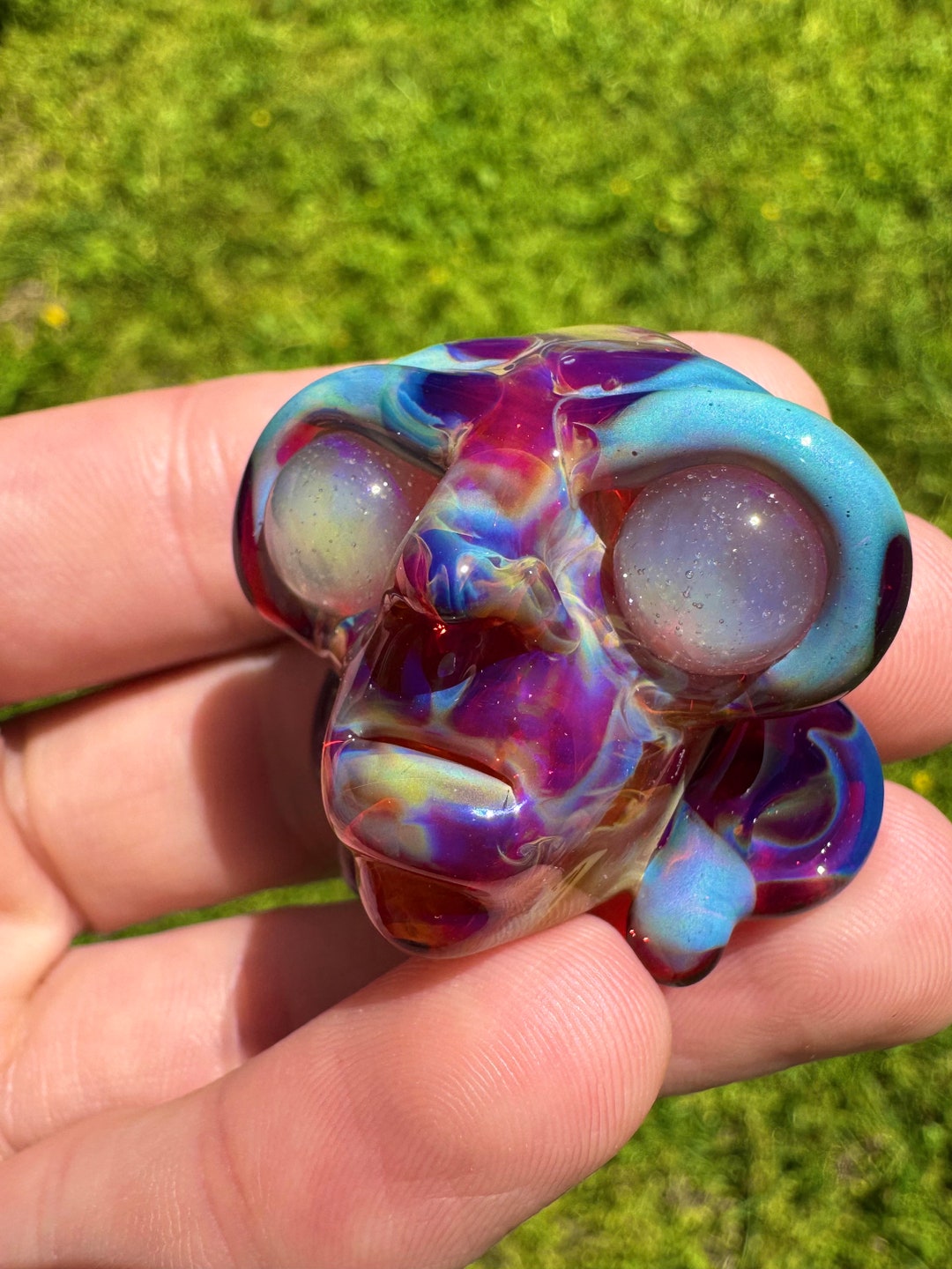 PM Humanoid amber Purple, Electric Coconut UV Reactive - Etsy