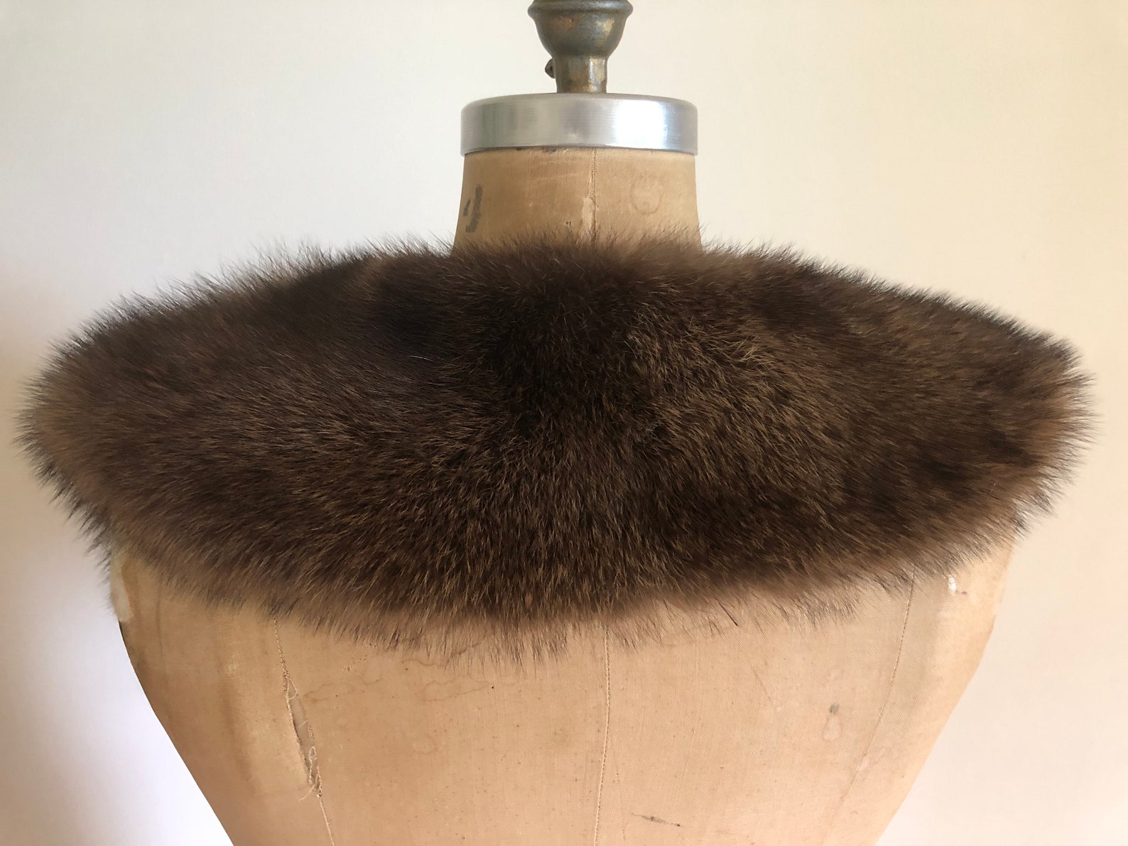 Luxurious Fitch Fur Collar. - Etsy