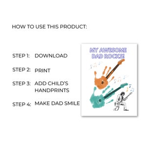 Father's Day Handprint, Handprint Art, Handprint Craft, Fathers Day ...