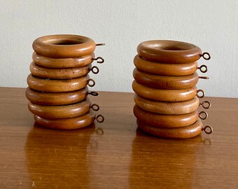 Large Curtain Rings - Etsy