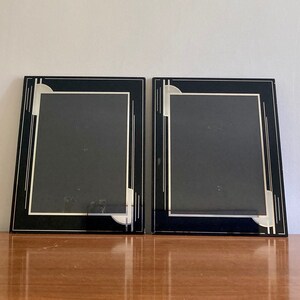 ONE 30s Art Deco Picture Frames | Reverse Painted Antique Picture Frame ...