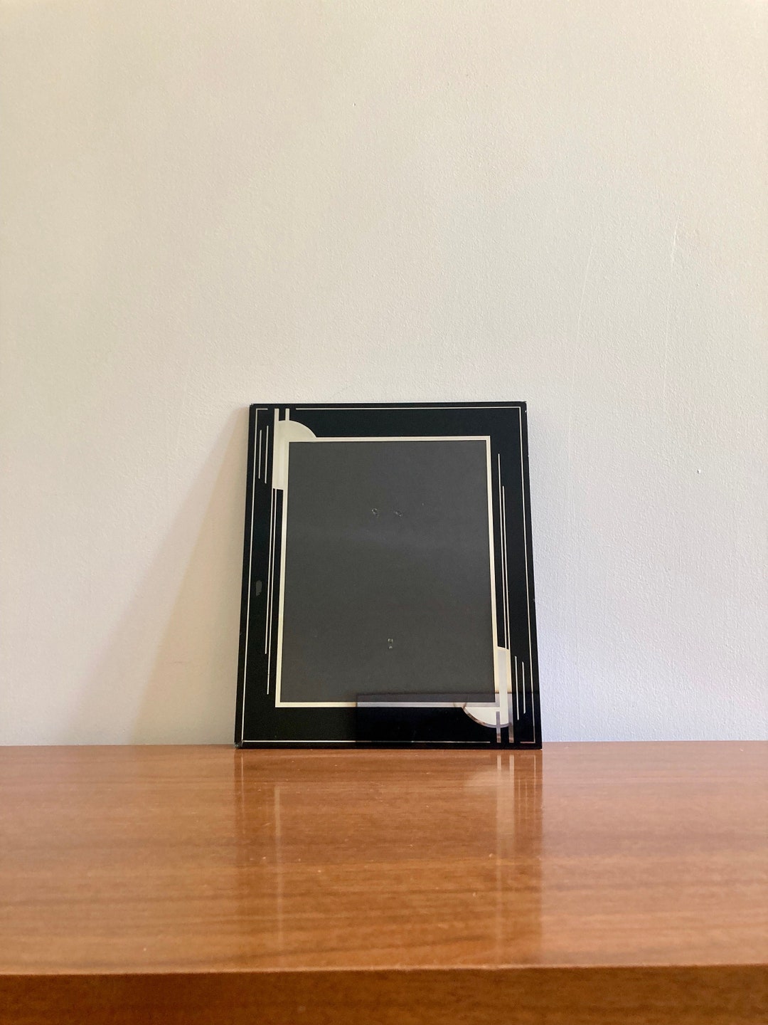 ONE 30s Art Deco Picture Frames | Reverse Painted Antique Picture Frame ...